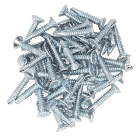 Mgaxyff Cross Drive Screw, Self Drilling Screws Galvanized Carbon Steel ...