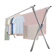 Household Essentials Plastic Clothes Drying Rack, Off-White - Walmart.com