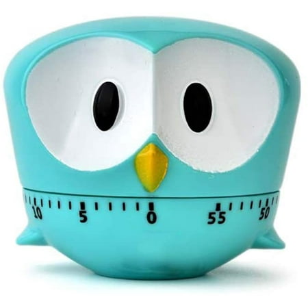 Surrme 1pc Cute Owl Timers Mini 60 Minute Mechanical Kitchen Timer ...