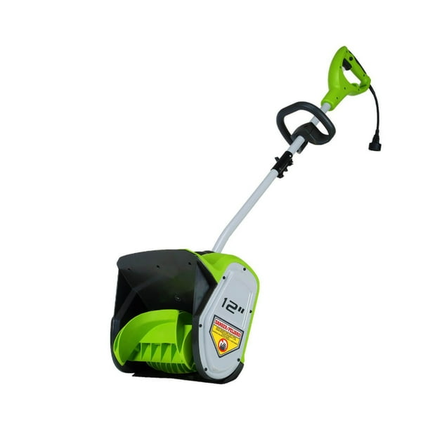 Greenworks 12" 8 Amp Corded Electric Snow Shovel, 2600802 - Walmart.com