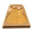 African Swamp Ash/Ayous Electric/Bass Guitar Single Piece Wood Body ...