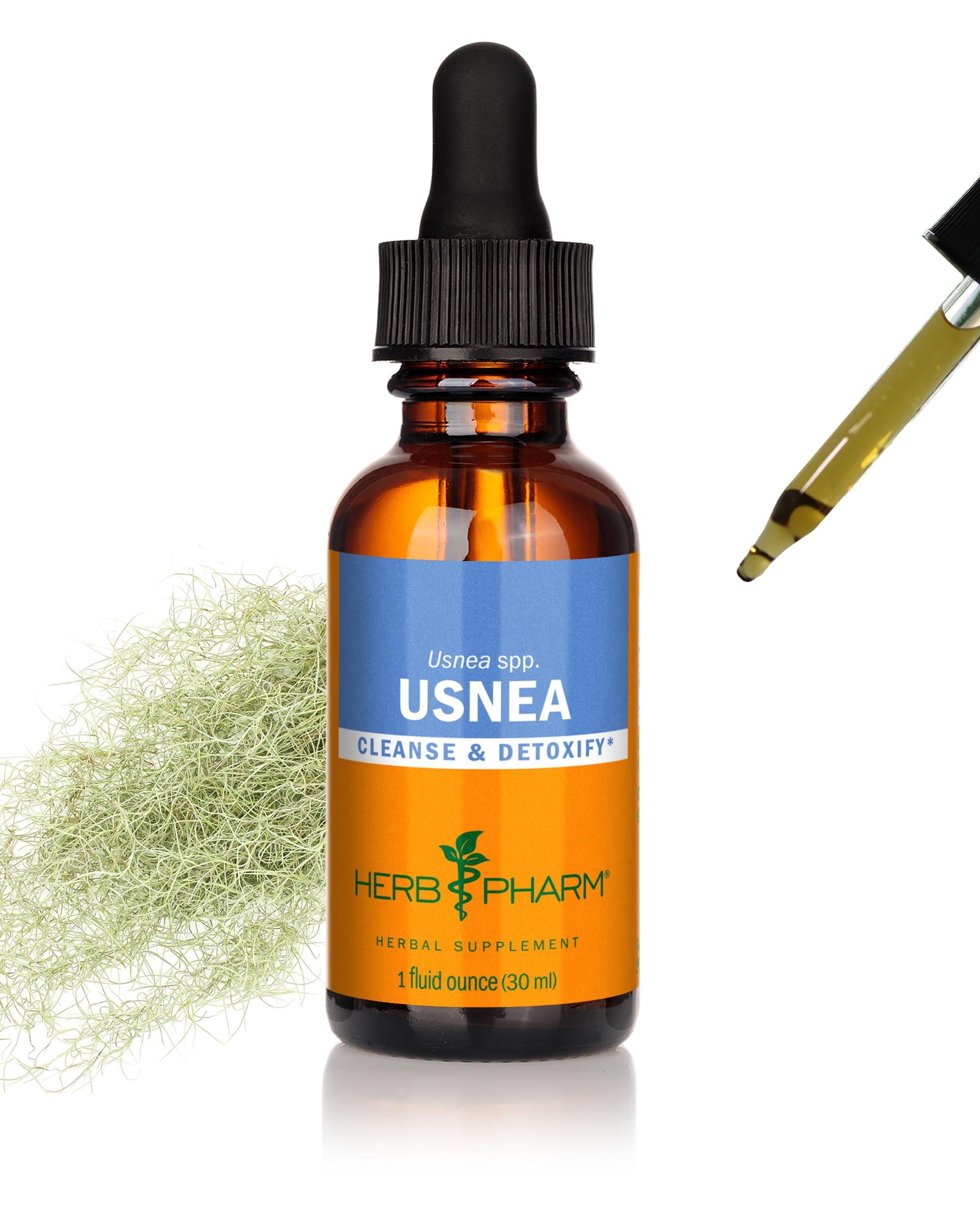 Extracto líquido Herb Pharm Usnea para limpieza, 30 ml | Bodega Aurrera ...