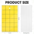 100 Sticky Trap for Gnats 3 x 5'' Dual Side Sticky Fruit Fly Trap with ...