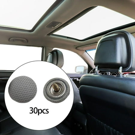 30Pcs Car Roof Headliner Repair Button, Interior Ceiling Cloth Fixing ...