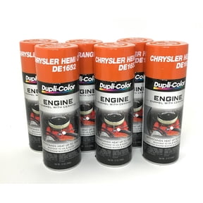 Duplicolor DE1620 - Engine Enamel Chevrolet Orange Color With Ceramic ...