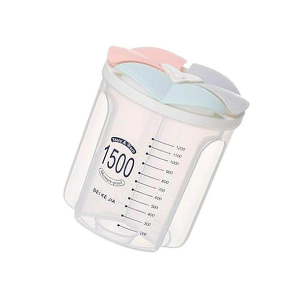 Plastic Divided Box Organizer Clear BPA Free Plastic container cereal ...