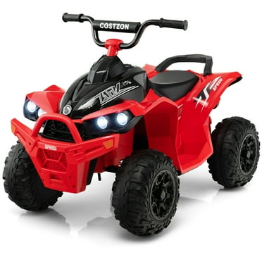 12 Volt Yamaha Raptor ATV Battery Powered Ride-on - Blue and White ...