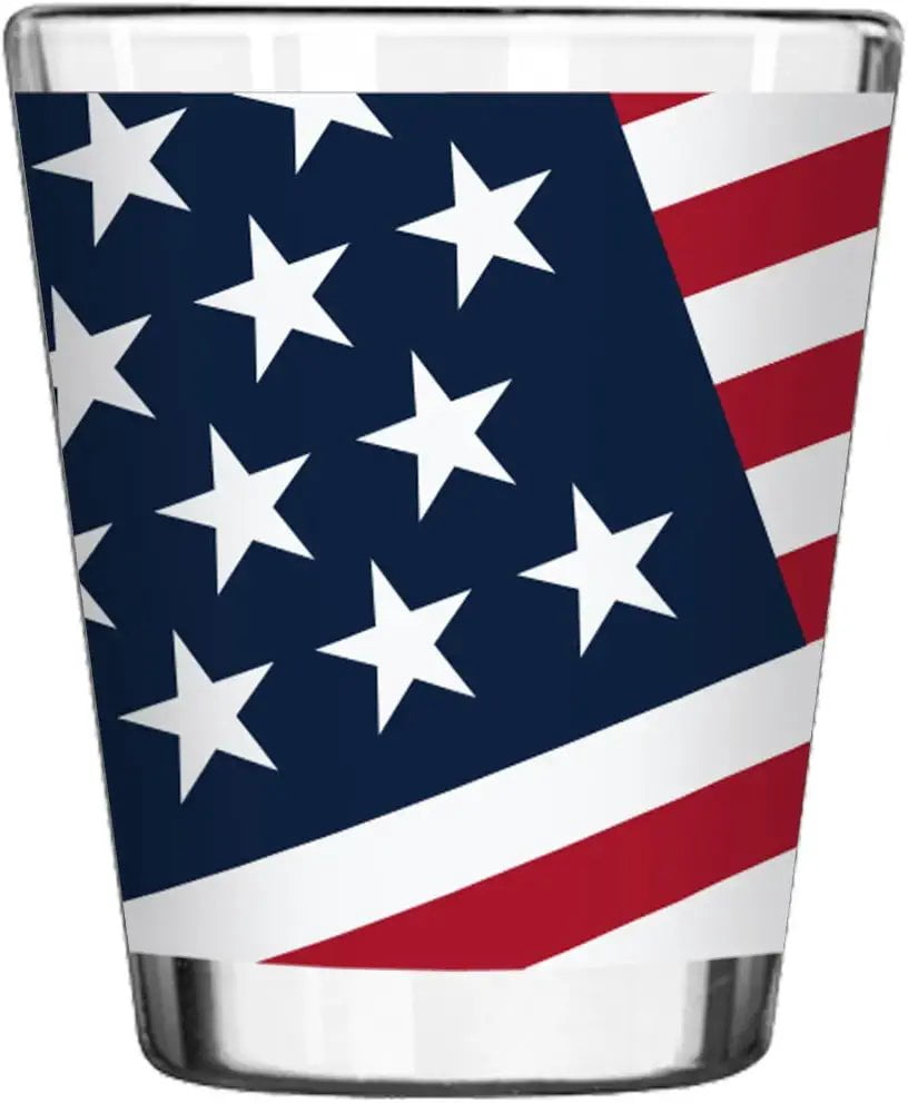 Boelter Brands USA Flag Sublimated Shot Glass, 2" - Walmart.com