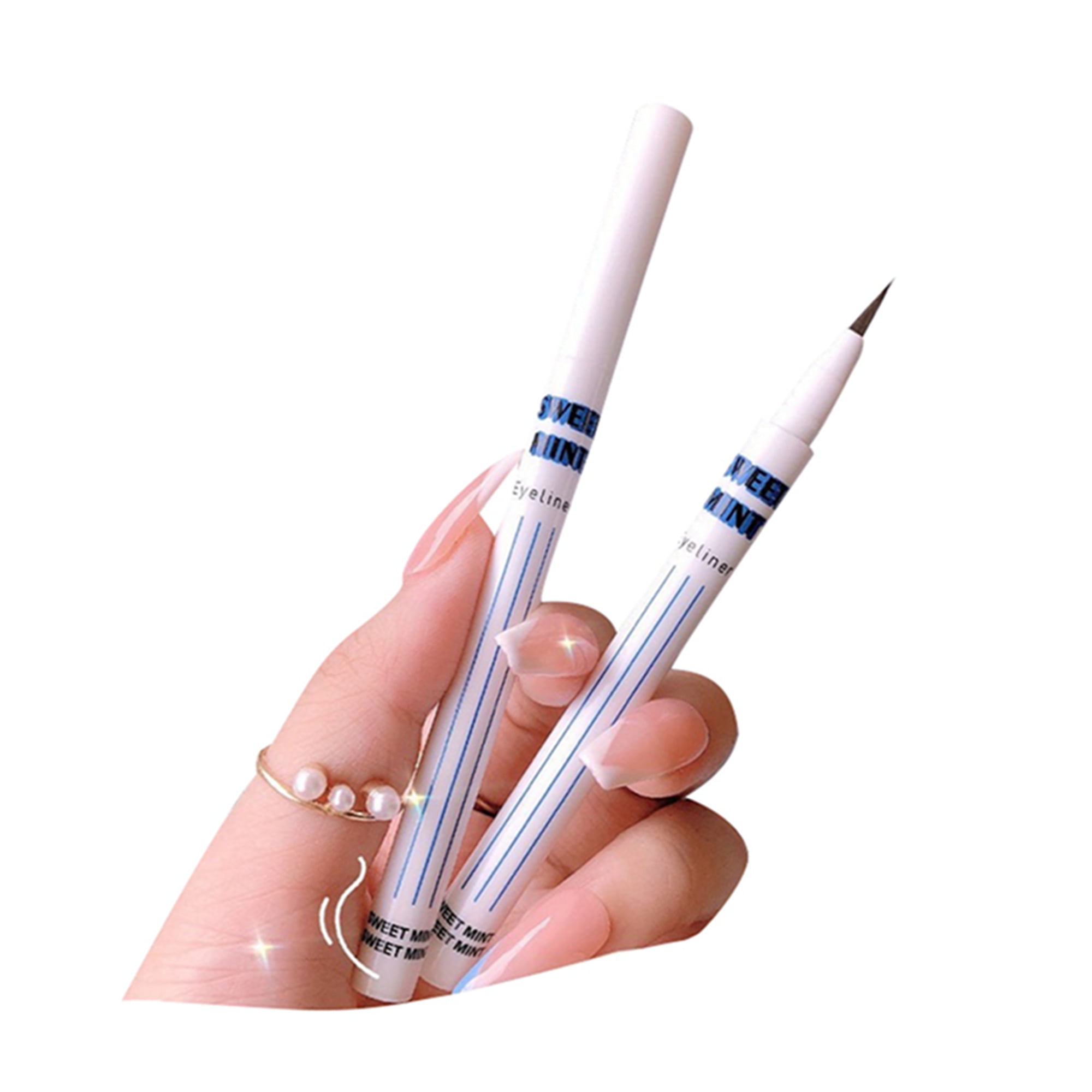Liquid Lying Silkworm Pen, Zoom In On Eyes Sweet Mint, Brightening ...