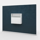 Ada Home Decor - Wall-Mounted Foldable 4 Tier White Desk - Walmart.com