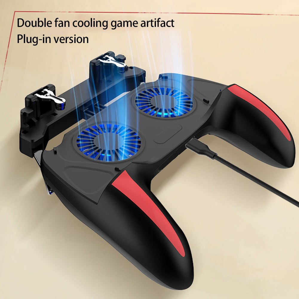 Gamepad For Dual Cooling Fan Game Cooler For Phone Dual Fan Cooling ...
