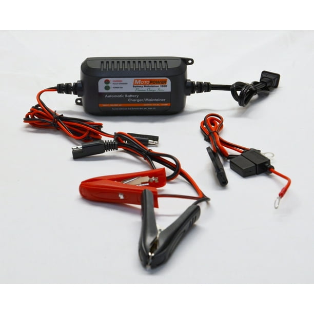 MOTOPOWER MP00206A 12V 1.5Amp Fully Automatic Battery Charger - Walmart.ca