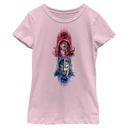 Marvel Thor: Love & Thunder Mighty Duo Girls Short Sleeve Tee Shirt ...