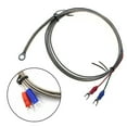 9 x 6mm Probe Ring K Type Thermocouple Temperature Sensor 1 Meter long ...