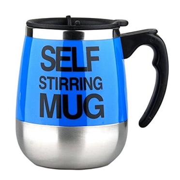Self Stirring Coffee Mug, 8 oz Stainless Steel Automatic Self Mixing ...