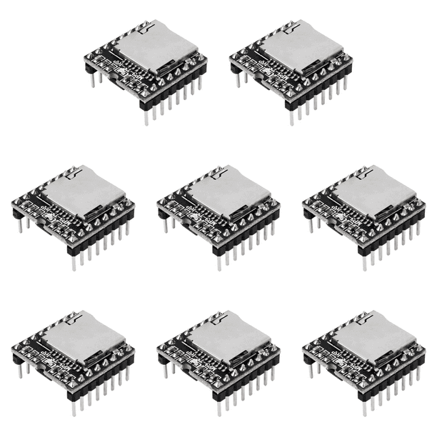 Reproductor Mini MP3 DFPlayer Módulo V3.0 16P Tarjeta TF U Disco Módulo ...