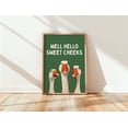 Affixzi Goose Wall Art, Hello Sweet Cheeks Print, Farmhouse Decor ...