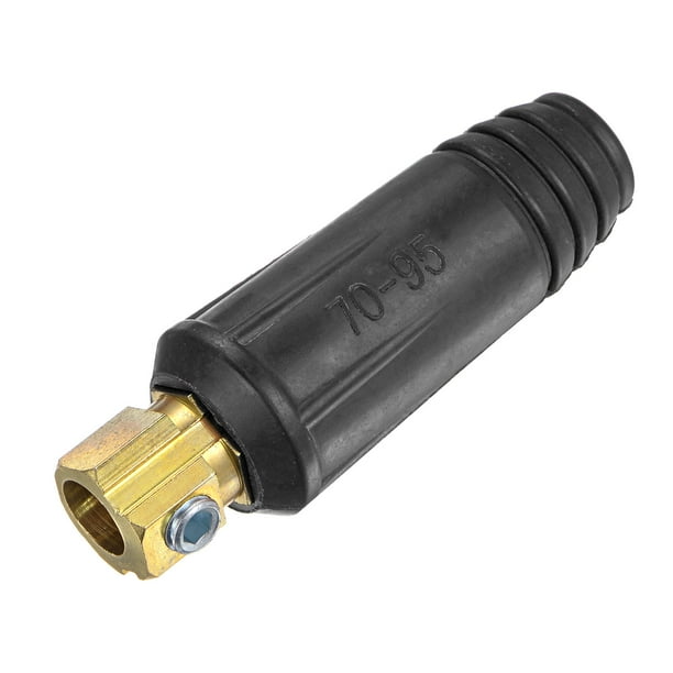 Uxcell TIG Welding Cable Panel Connector Plug Quick Fitting DKJ 7095 ...