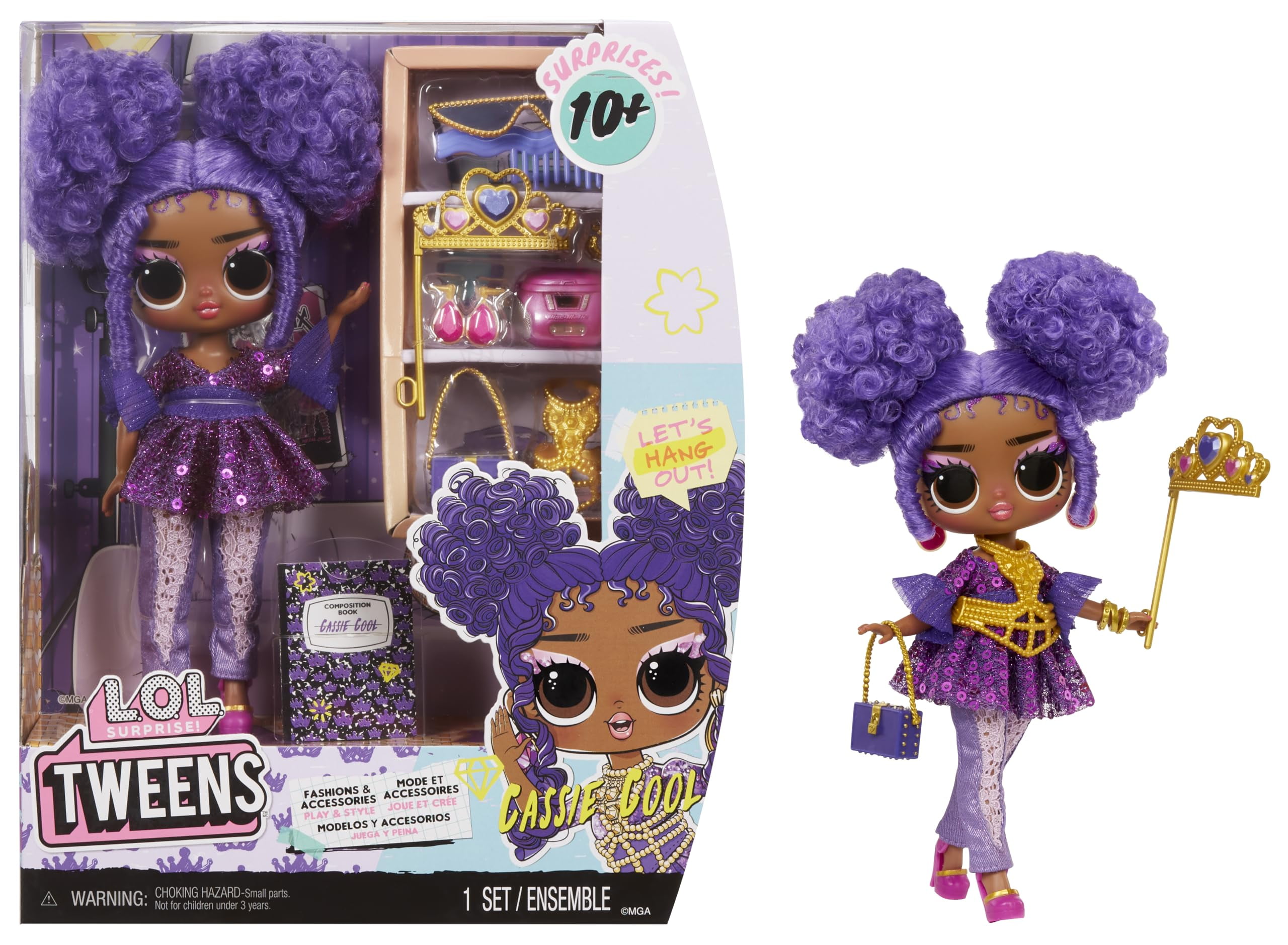 LOL Surprise Tweens Fashion Doll Cassie Cool with 10+ Surprises – Great ...