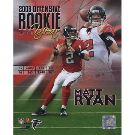 Photofile PFSAAKY11701 Matt Ryan 2008 Rookie of the Year Portrait Plus ...