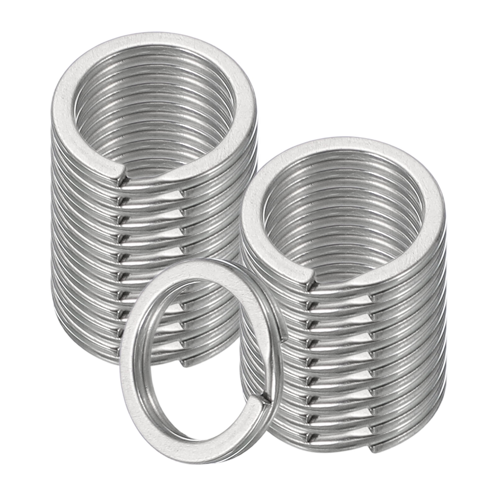 Click here for Uxcell 20pcs Split Keychain Rings  15mm Round Flat... prices