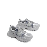 DREAM PAIRS Women's Platform Sneakers 2.36" Height-Boost Vegan Leather ...