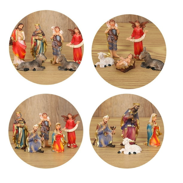 Nativity Religious Set,Traditional Nativity Scene Set Resin Nativity ...