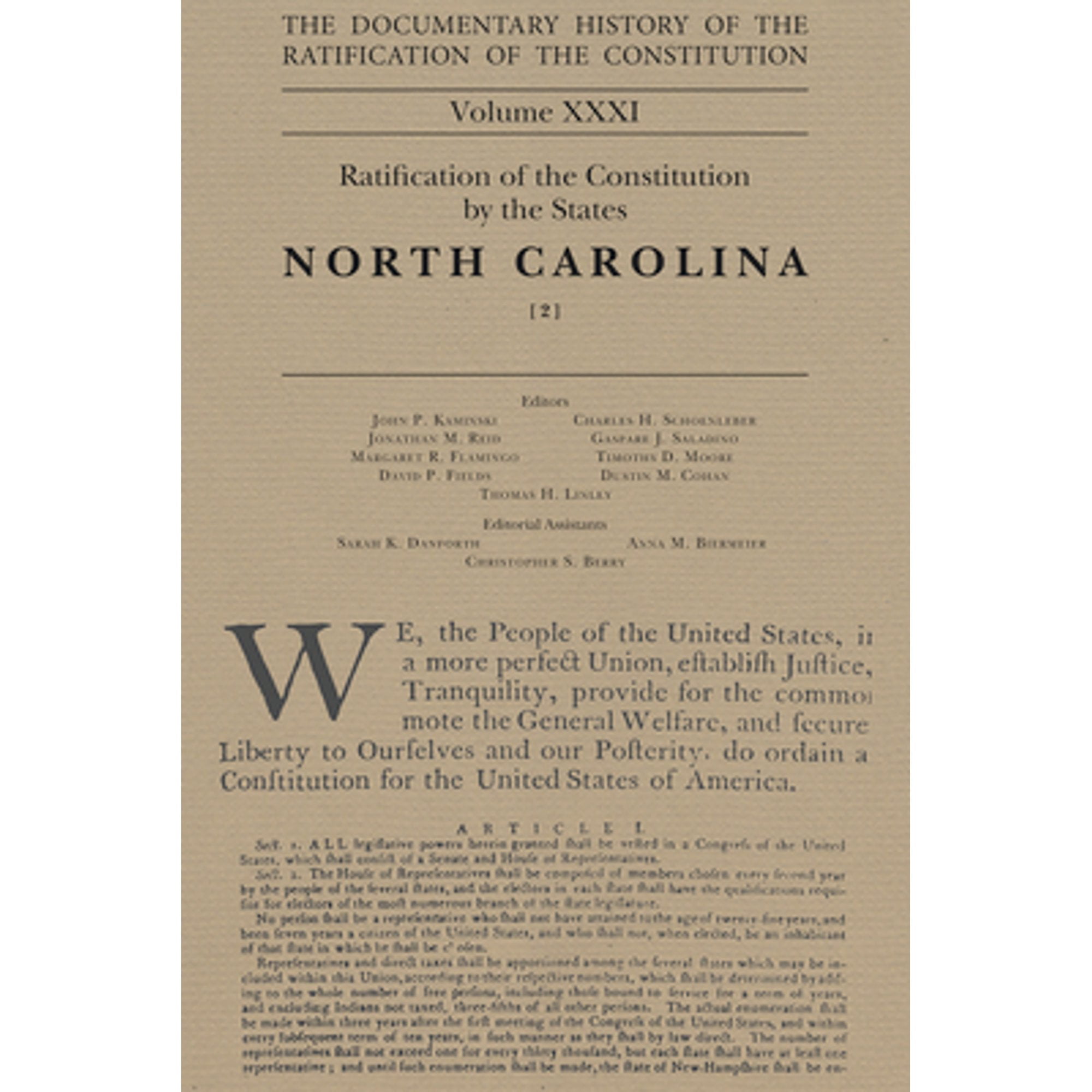 Pre-Owned Ratification of the Constitution: The Documentary History of ...
