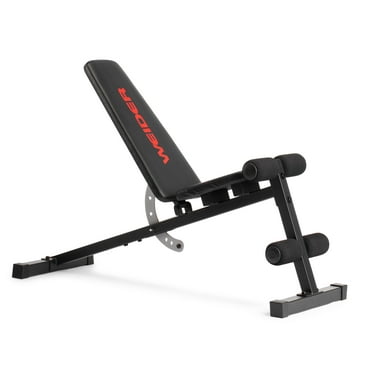 Weider XRS 20 Adjustable Bench with Olympic Squat Rack and Preacher Pad ...