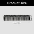 Compact Stainless Steel Beard and Mustache Comb for Men Travel Friendly ...