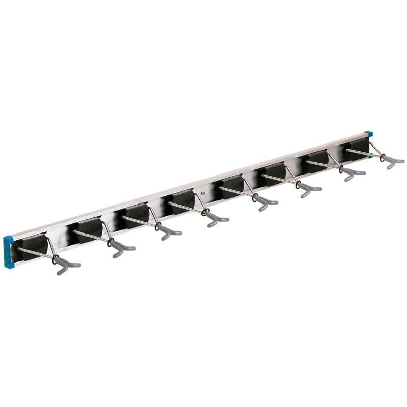 ULTRA-HOLD 36'' Rail with 8 Hooks, Track Storage System - Walmart.com