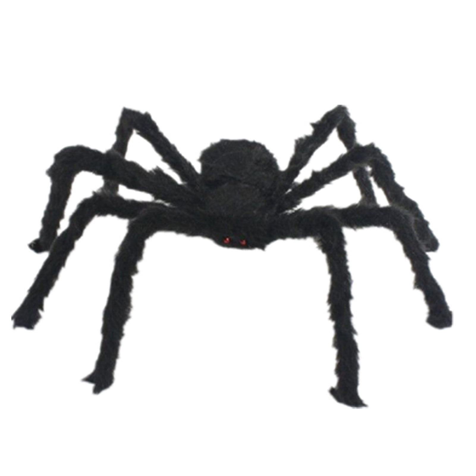 LIWEN Easy-operating Spider Prop Vivid Red Eyes Black Spider Christmas ...