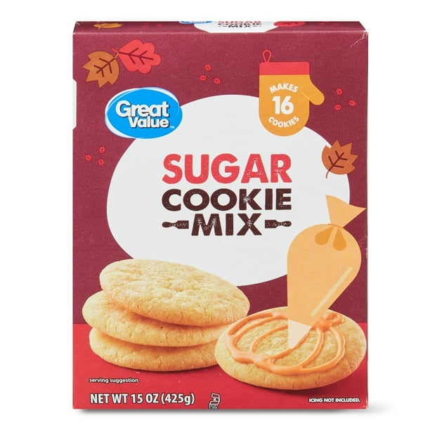Great Value Sugar Cookie Mix, 15 oz - Walmart.com - Walmart.com