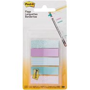 2PK Post-it Standard Page Flags in Dispenser, Blue, 50 Flags/Dispenser ...