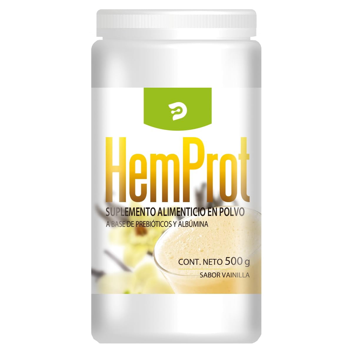 Desacaf Biotec Hemprot Bote C/500g Vainilla | Bodega Aurrera en línea