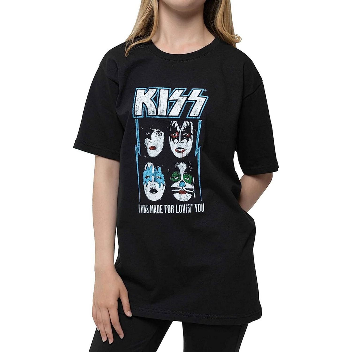 Click here for Kiss Boys/Girls Made For Lovin You Cotton T-Shirt... prices