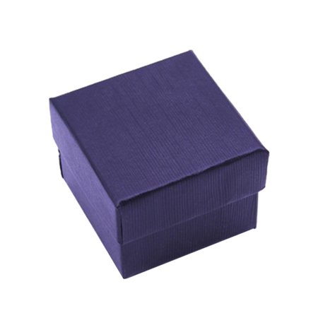 Cardboard Jewelry Box w/ Padding Necklace Gemstone Paper Box Gift Box ...