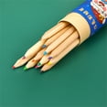 12 Pack Colored Pencils with Built-in Sharpener in Tube Caps Vibrant ...