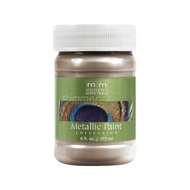 6 oz Modern Masters ME238 Blackened Bronze Metallic Paint Collection ...