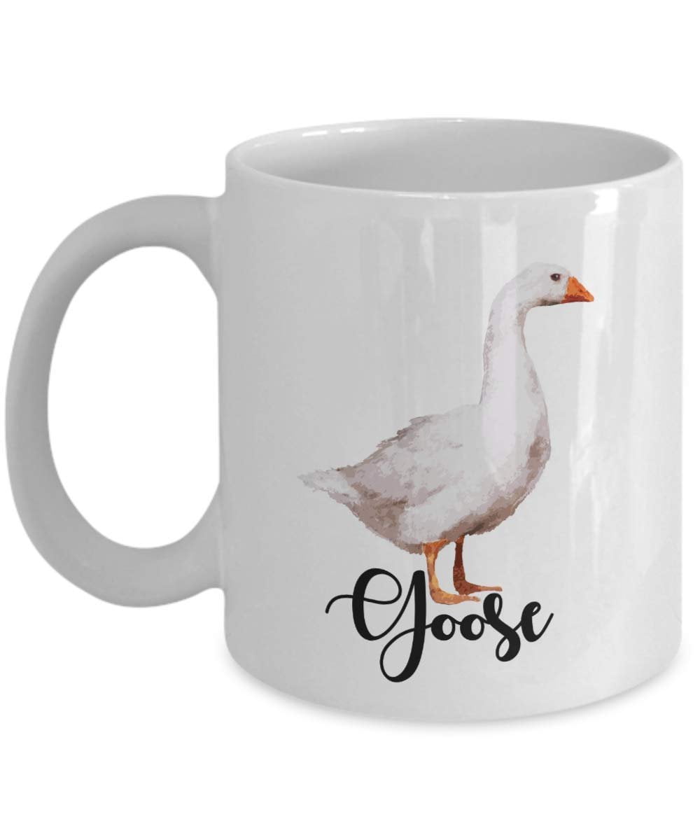Pet Goose Picture Print Ceramic Coffee & Tea Gift Mug, Décor ...