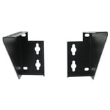CNAweb 2U 19" Network Rack Bracket for Wallmount Vertical Hang or Desk ...