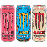 (12 Cans) Juice Monster VP, Mango Loco, Pipeline Punch, Pacific Punch ...