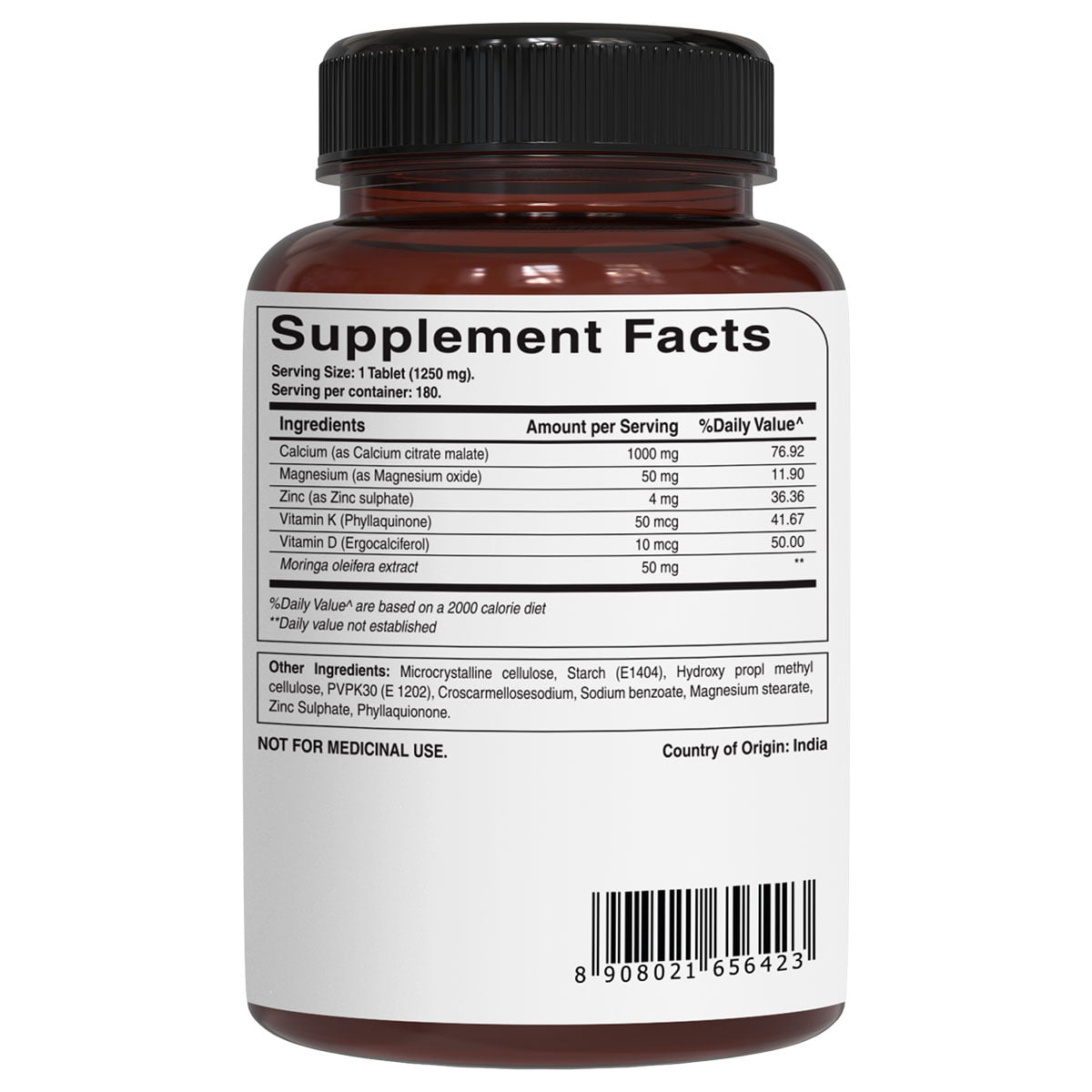 Highly Absorbable Calcium Supplement - Pure Nutrition Ultra Calcium ...