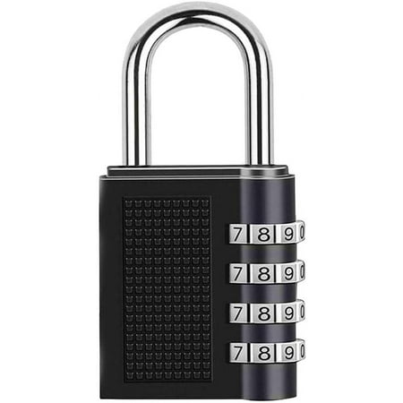 Dinohhi Code Padlock, 1 Piece 4-digit Combination Padlock Waterproof ...