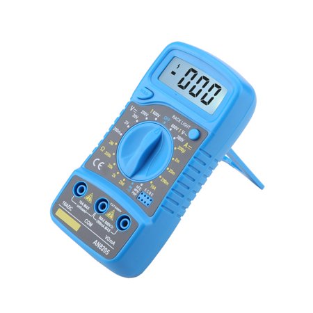 Portable LCD Voltmeter, DC/AC Digital Multimeter, For Resistance ...