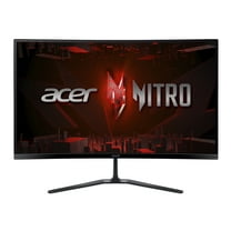 Gawfolk 27 inch Curved Monitor 100hz, PC White Computer Gaming Monitor ...