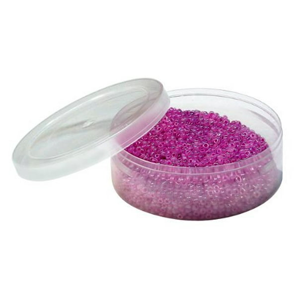 Clear Plastic Round Containers with Removable Lid 100 Bulk Count 2 1/2 ...