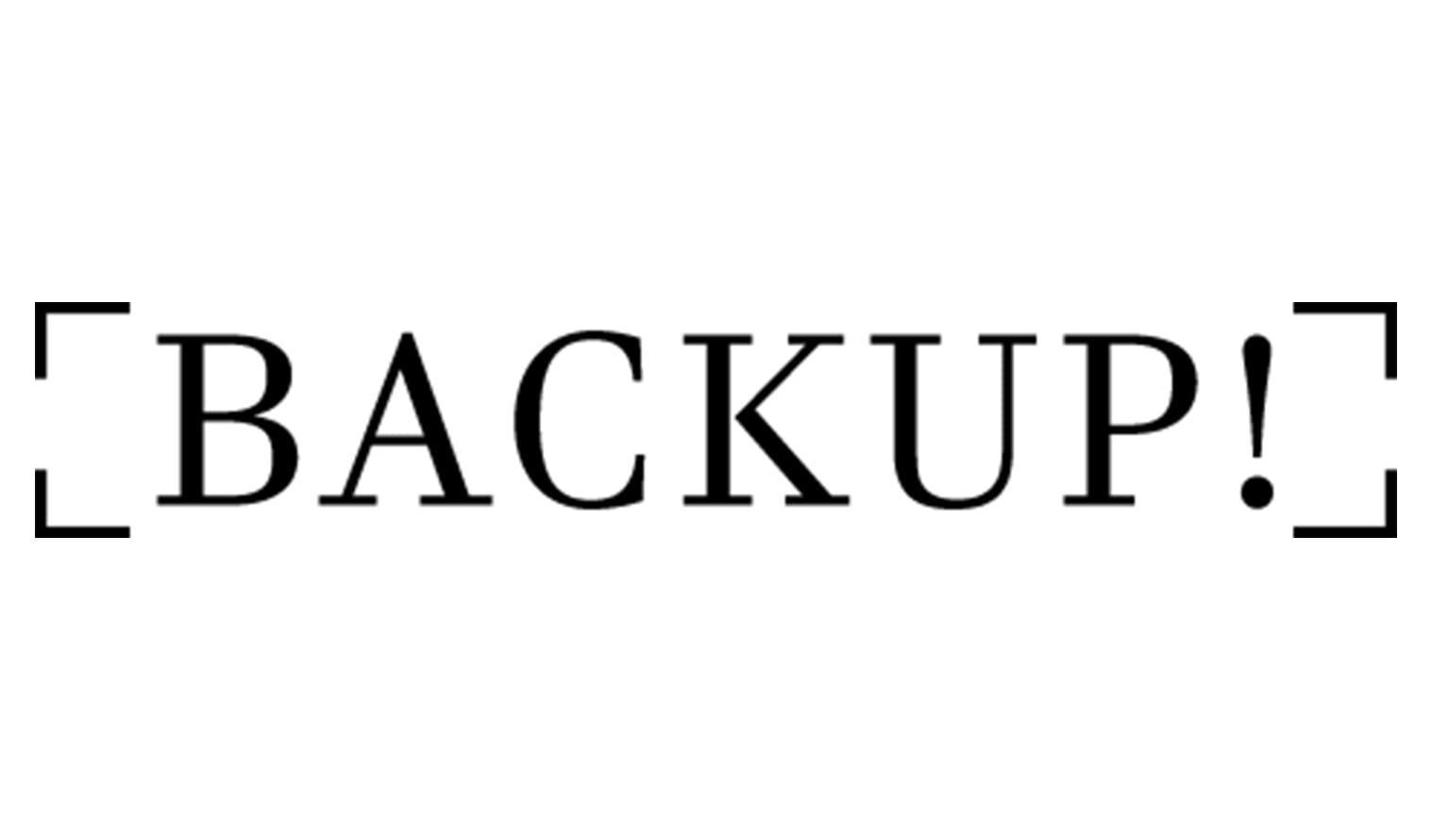 Printtoo Backup Self Inking Rubber Stamp Pre-Inked Office Stamp- Home ...