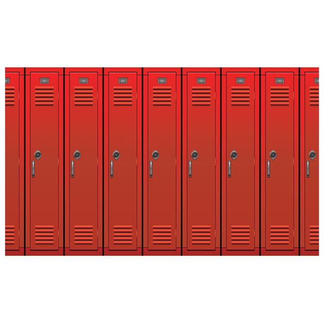 Click here for Beistle 53450 4 X 30 Ft. Lockers Backdrop - Pack O... prices