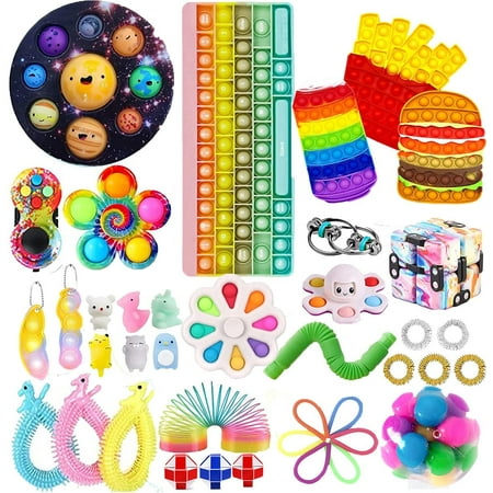 Fidgets, Fidget Pack, Fidget Popper Fidget Toys, Figetsss Toys Sets ...